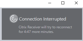 Citrix XenDesktop - Connection Interrupted au Log Off - Virtualease