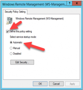 Windows Server - Configuration WinRM / Remote PowerShell - Virtualease